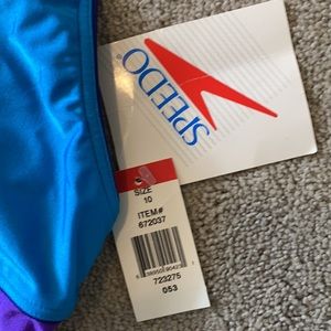 Speedo | Swim | Vintage Blue Speedo One Piece New With Tags | Poshmark